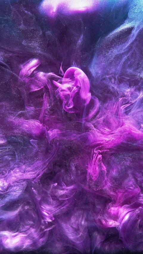 Vertical paint drop in water fluid splas... | Stock Video | Pond5