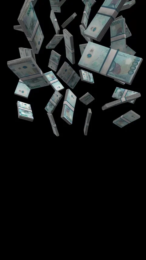 Vertical Philippine Peso Falling Animati... | Stock Video | Pond5