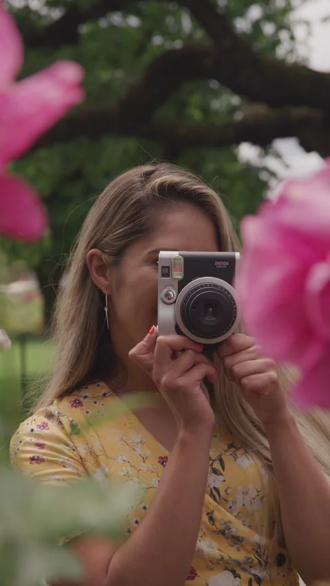 Vertical Portrait Shot of a Flirty Woman... | Stock Video | Pond5