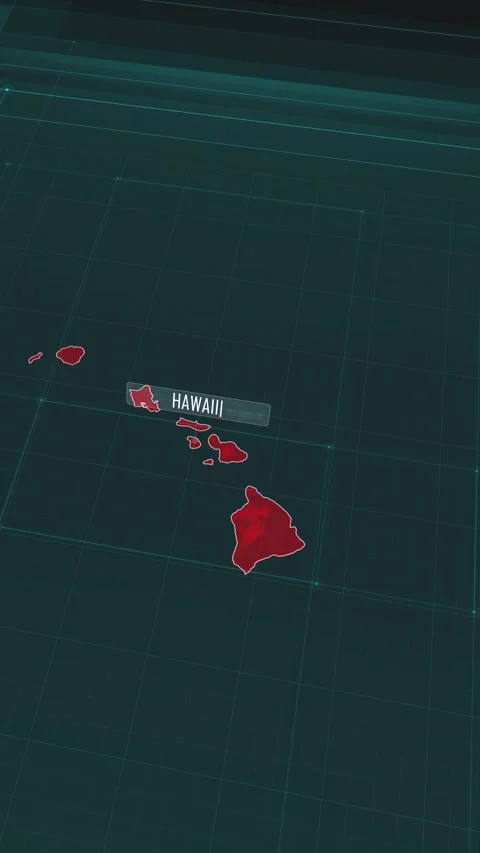 Hawaii Zoom Map Stock Videos – Royalty-Free HD & 4K Videos | Pond5
