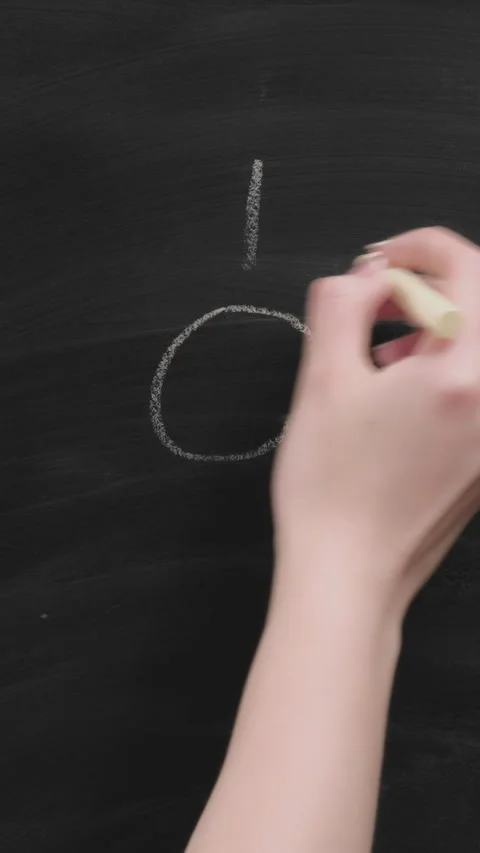Vertical positive thinking female hand d... | Stock Video | Pond5