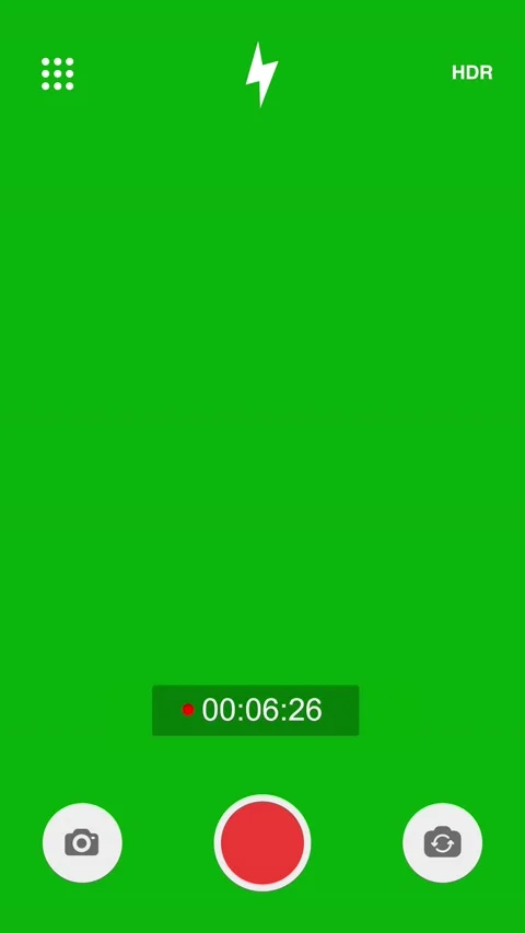 Vertical Screen Smartphone Camera Screen... | Stock Video | Pond5