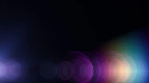 vertical side moving rainbow lights opti... | Stock Video | Pond5