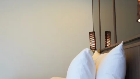 vertical slide shot of the side view of ... | Stock Video | Pond5