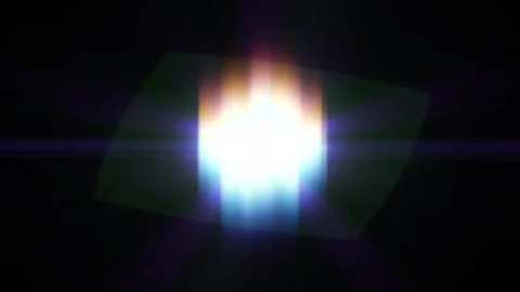 Vertical spectrum lens flare animation b... | Stock Video | Pond5