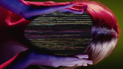 Vertical stress anxiety mind control gli... | Stock Video | Pond5