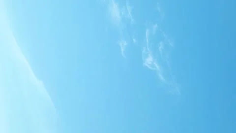 Vertical. Sunny Pure Sky Time Lapse, Bea... | Stock Video | Pond5