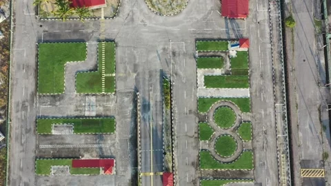 Vertical top down aerial view, drone fly... | Stock Video | Pond5