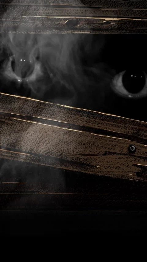 Vertical Trapped in the Dark 4K Loop | Stock Video | Pond5