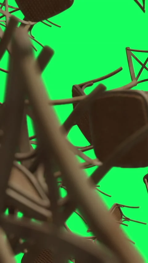 vertical video - 3d animation of flying ... | Stock Video | Pond5