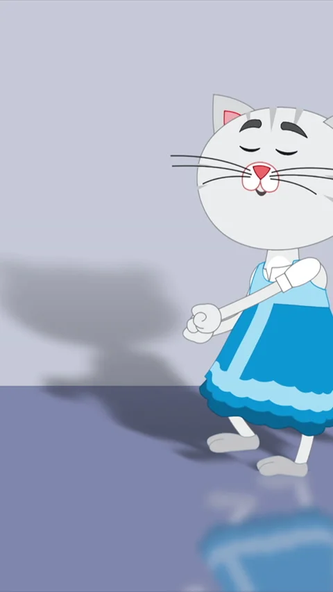 vertical video - Animation of a 2D carto... | Stock Video | Pond5