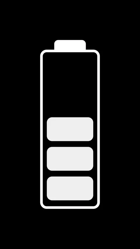Vertical video animation of a battery ch... | Stock Video | Pond5