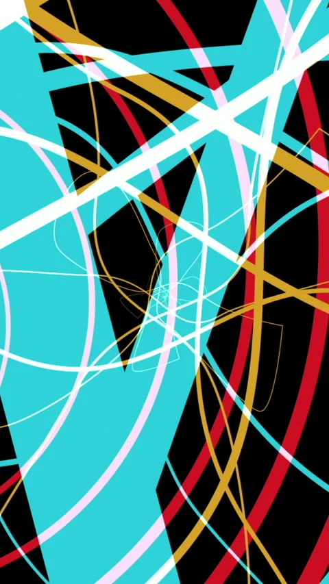 vertical video -animation of different s... | Stock Video | Pond5