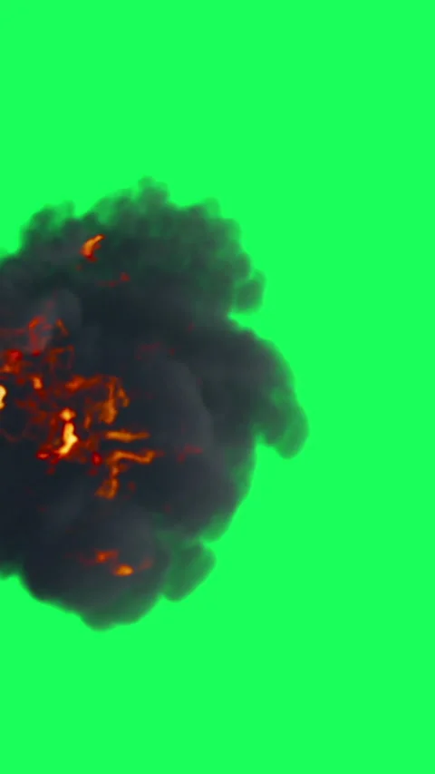 vertical video animation of Fire Ball E... | Stock Video | Pond5