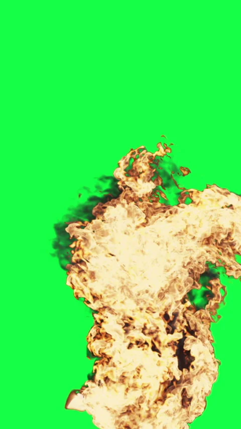 vertical video - animation of Fire Ball ... | Stock Video | Pond5