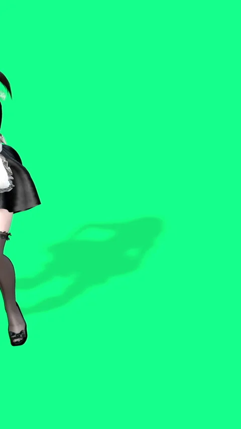 vertical video animation - green screen ... | Stock Video | Pond5