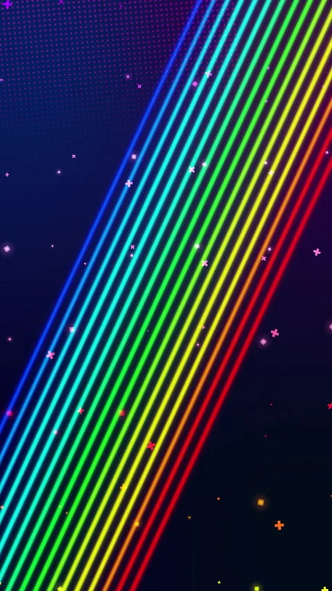 Vertical video animation of moving lines... | Stock Video | Pond5