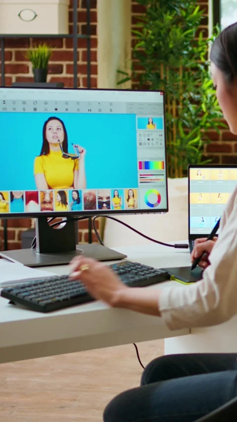 Photo Graphic Designer Stock Videos – Royalty-Free HD & 4K Videos | Pond5