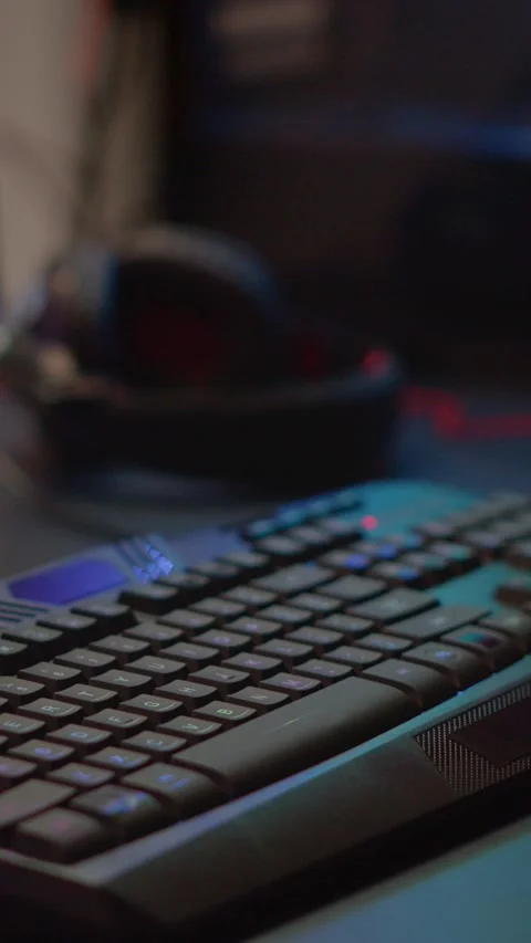 Gaming Room Empty Stock Video Footage | Royalty Free Gaming Room Empty ...