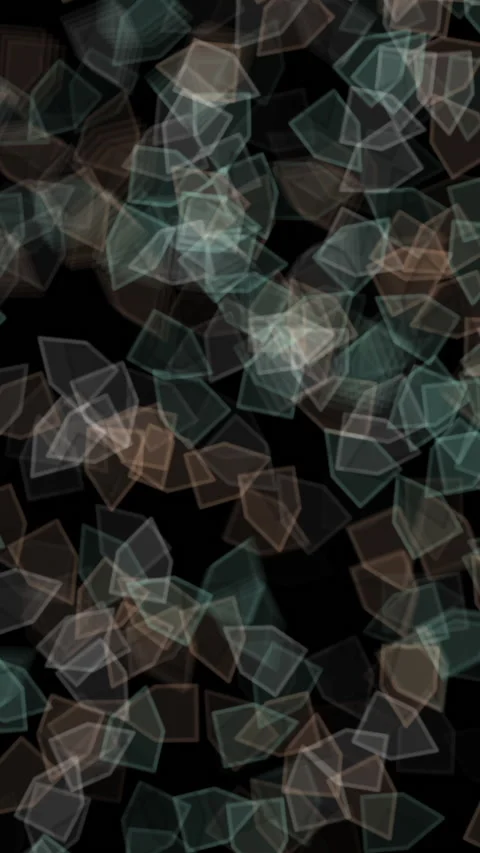 vertical video - Colorful Falling pentag... | Stock Video | Pond5