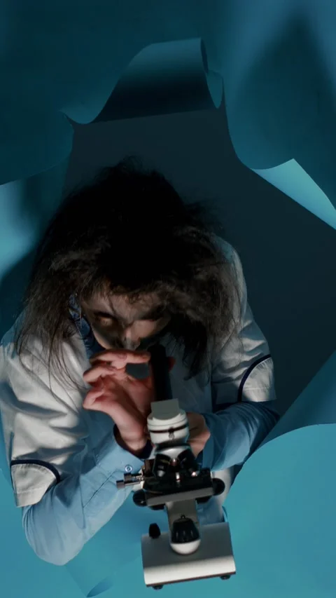 Goofy Scientist Microscope Stock Videos – Royalty-Free HD & 4K Videos ...