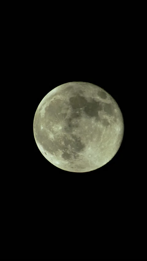 Vertical video of the full moon in the n... | Stock Video | Pond5