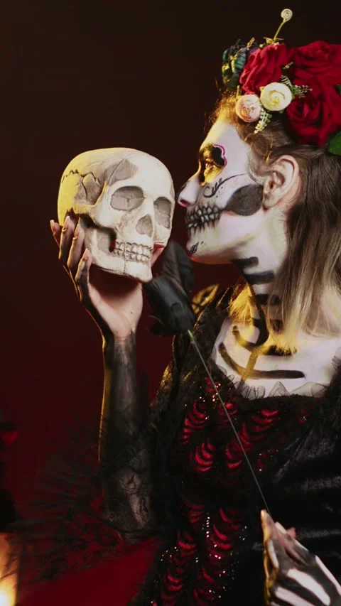 Creepy Bones Video Stock Videos – Royalty-Free HD & 4K Videos | Pond5