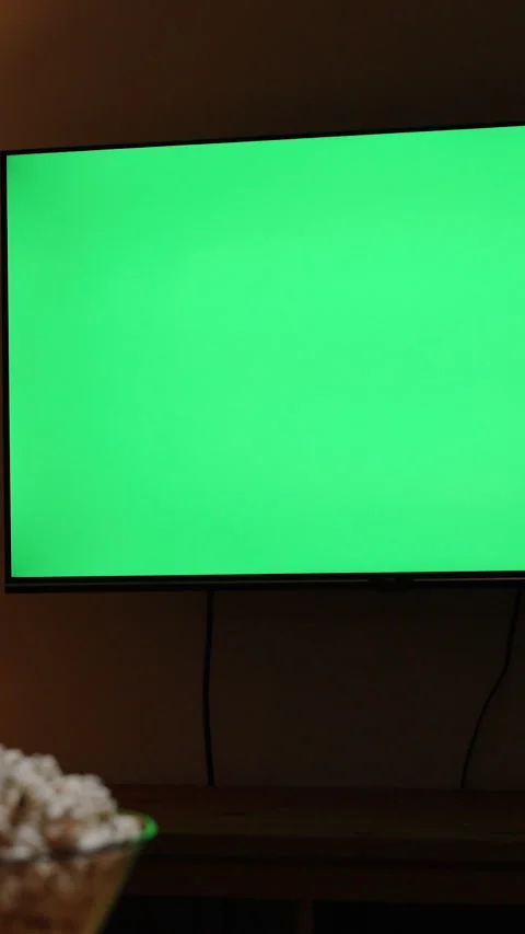 Vertical video. A mock-up of a green scr... | Stock Video | Pond5