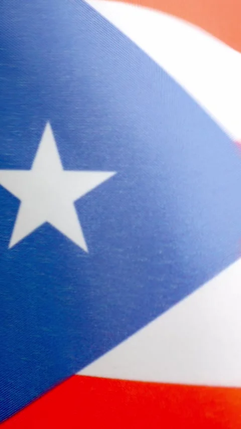 Puerto Rican Flag Stock Footage ~ Royalty Free Stock Videos | Pond5