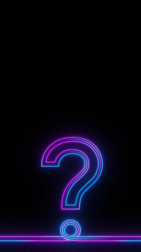 Purple Question Mark Stock Video Footage | Royalty Free Purple Question ...