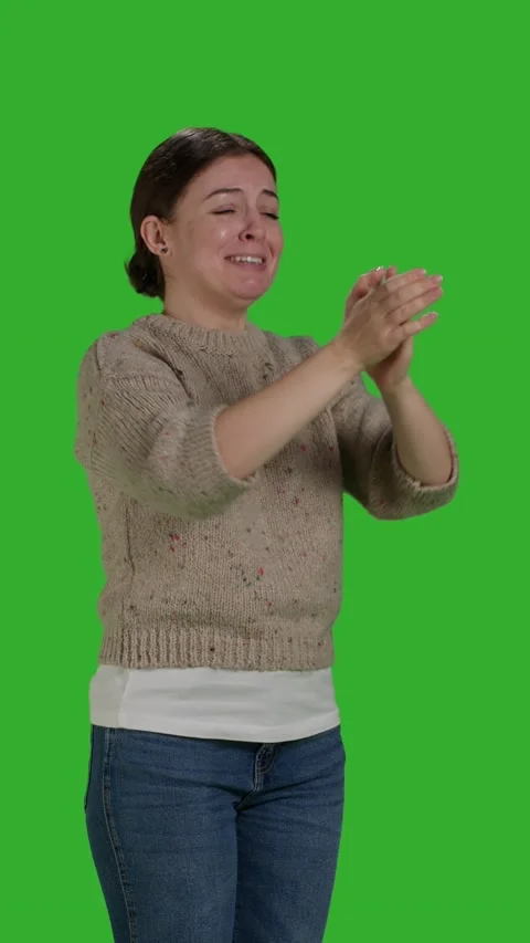 Vertical video: Side view of female pers... | Stock Video | Pond5