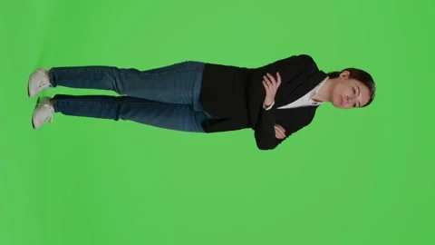 Vertical video: Side view of young busin... | Stock Video | Pond5