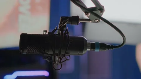 Stream Streaming Microphone Stock Videos – Royalty-Free HD & 4K Videos