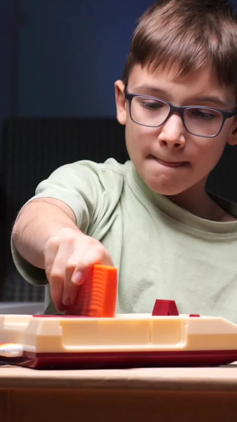 vertical video Two young children playin... | Stock Video | Pond5