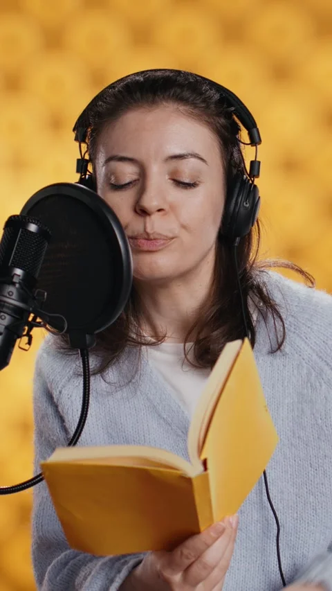 Voice Actor Stock Video Footage | Royalty Free Voice Actor Videos | Pond5