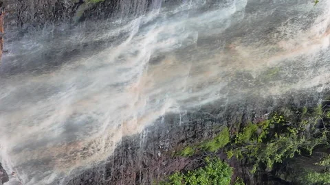 Vertical video. Waterfall Maiden's Tears... | Stock Video | Pond5