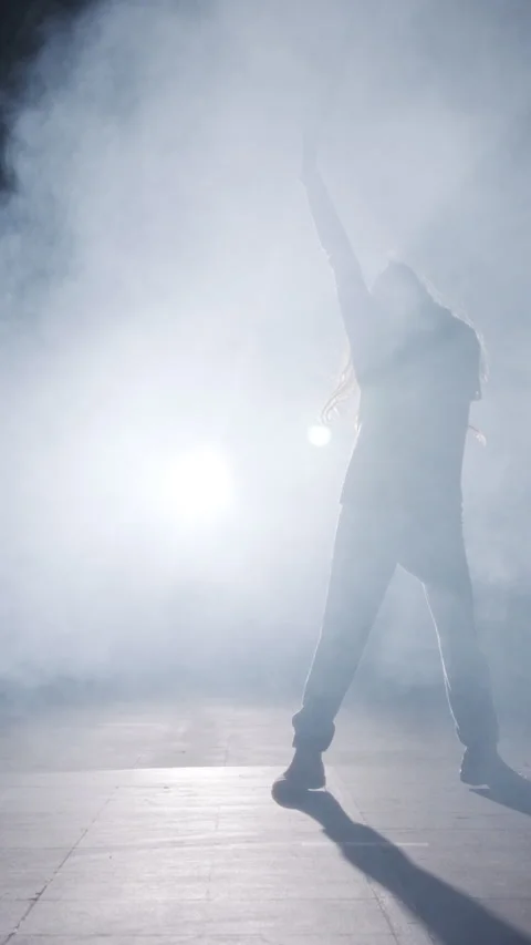 Vertical Video of young female dancer pe... | Stock Video | Pond5