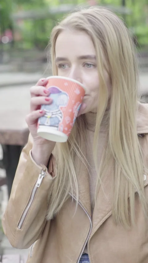 Vertical video of a young skinny girl in... | Stock Video | Pond5