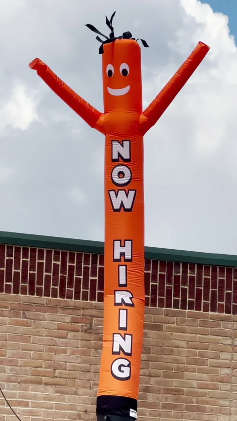 Vertical Wacky Waving Inflatable Arm Fla... | Stock Video | Pond5