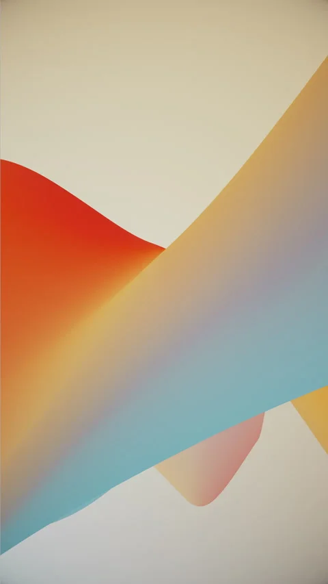 Vertical Warm Pastel Color Gradient Wave... | Stock Video | Pond5
