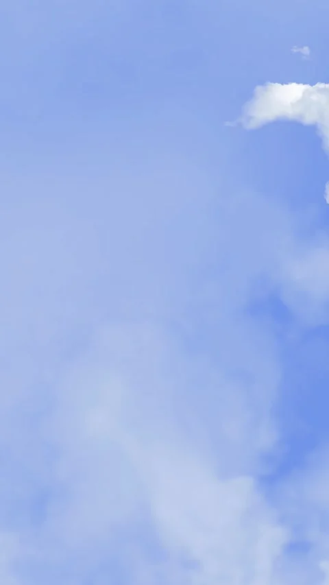 Vertical World Map Clouds in the Sky Scr... | Stock Video | Pond5