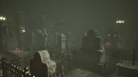 Graveyard Night Stock Videos – Royalty-Free HD & 4K Videos