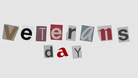 Veterans Day Text Stock Videos – Royalty-Free HD & 4K Videos | Pond5