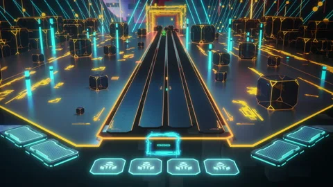 VFX 3D Video Game | Stock Video | Pond5