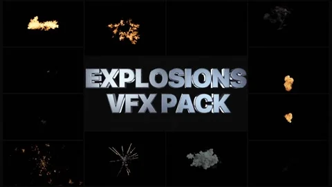 After Effects: VFX Explosions Pack | After Effects #160031962