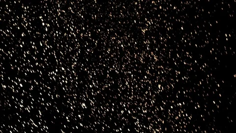VFX Snowstorm on black screen | Stock Video | Pond5
