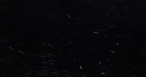VFX Snowstorm on black screen | Stock Video | Pond5