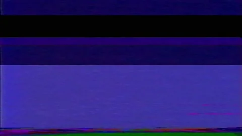 VHS Blue Background with Glitch, Vintage... | Stock Video | Pond5