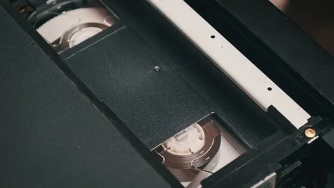 VHS Cassette is Played Inside a VCR Tape... | Stock Video | Pond5