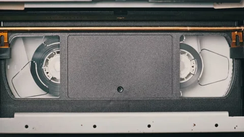 VHS Cassette is Played Inside a VCR Tape... | Stock Video | Pond5